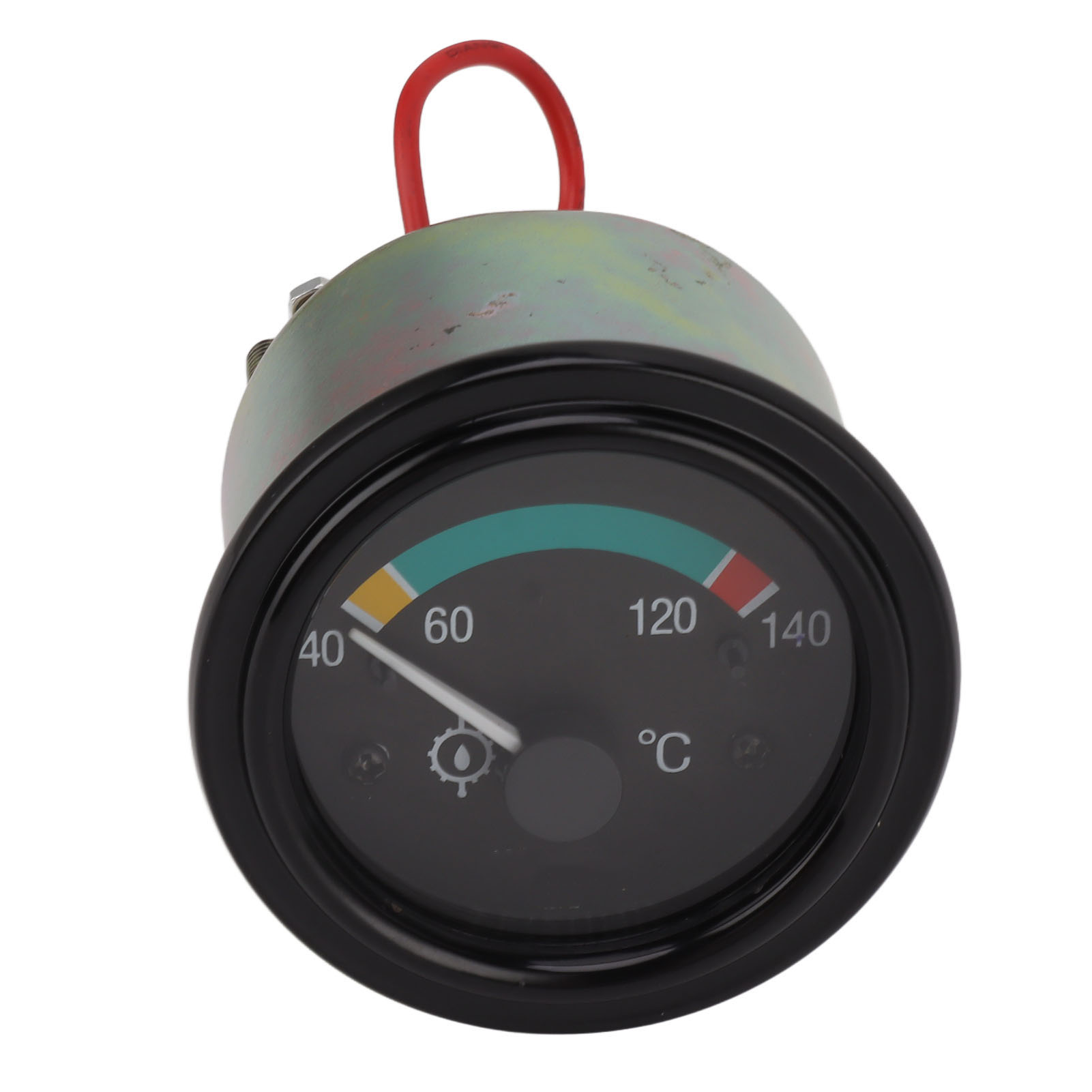 24V Oil Temperature Gauge Pointer Type Copper Accurate Generator Fuel ...