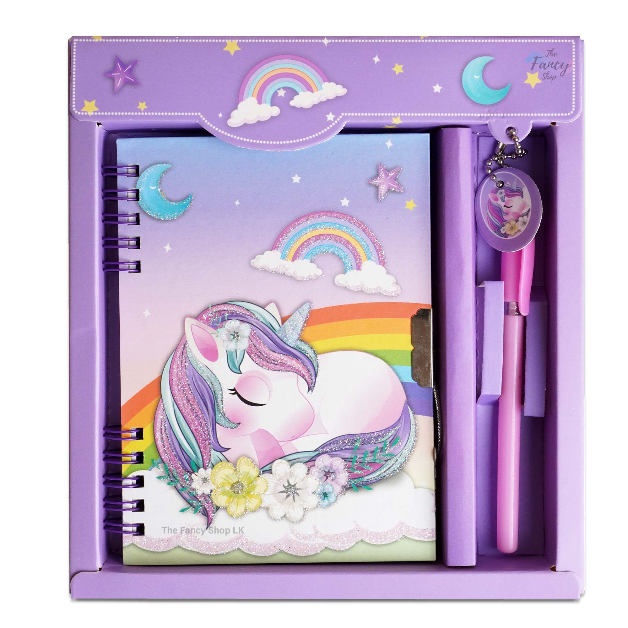 Notebook Diary Autograph Lockable A6 Lock and Key System with Free Pen ...