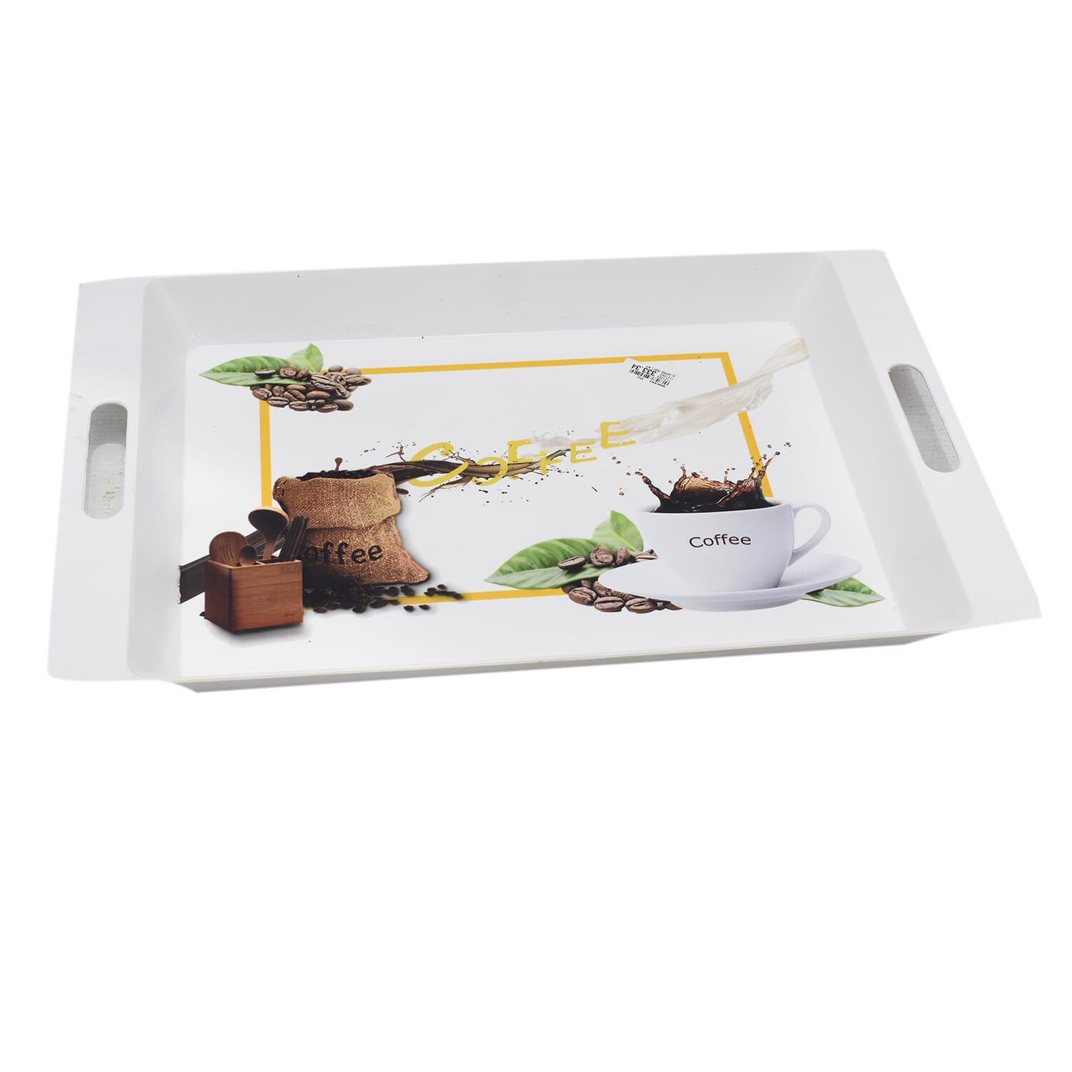 Plastic Coffee Tray - White | Daraz.lk