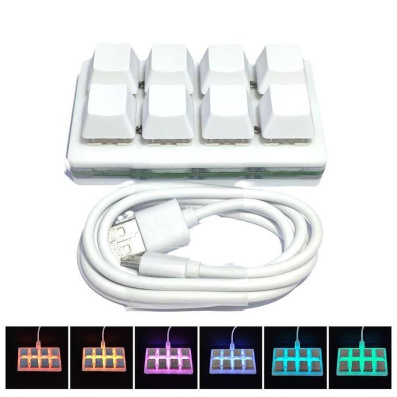 HXSJ Portable Mini 8 Keys Keypad DIY Shortcut Keyboard Function ...