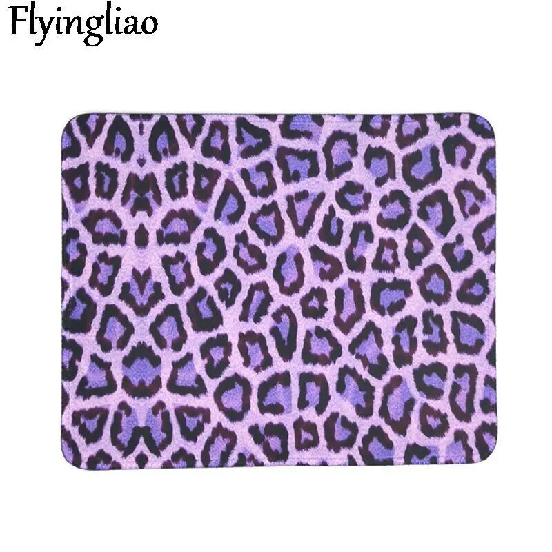 【HUT】 Pink Leopard Print Cute Desk Pad Mouse Pad Laptop Mouse Pad ...