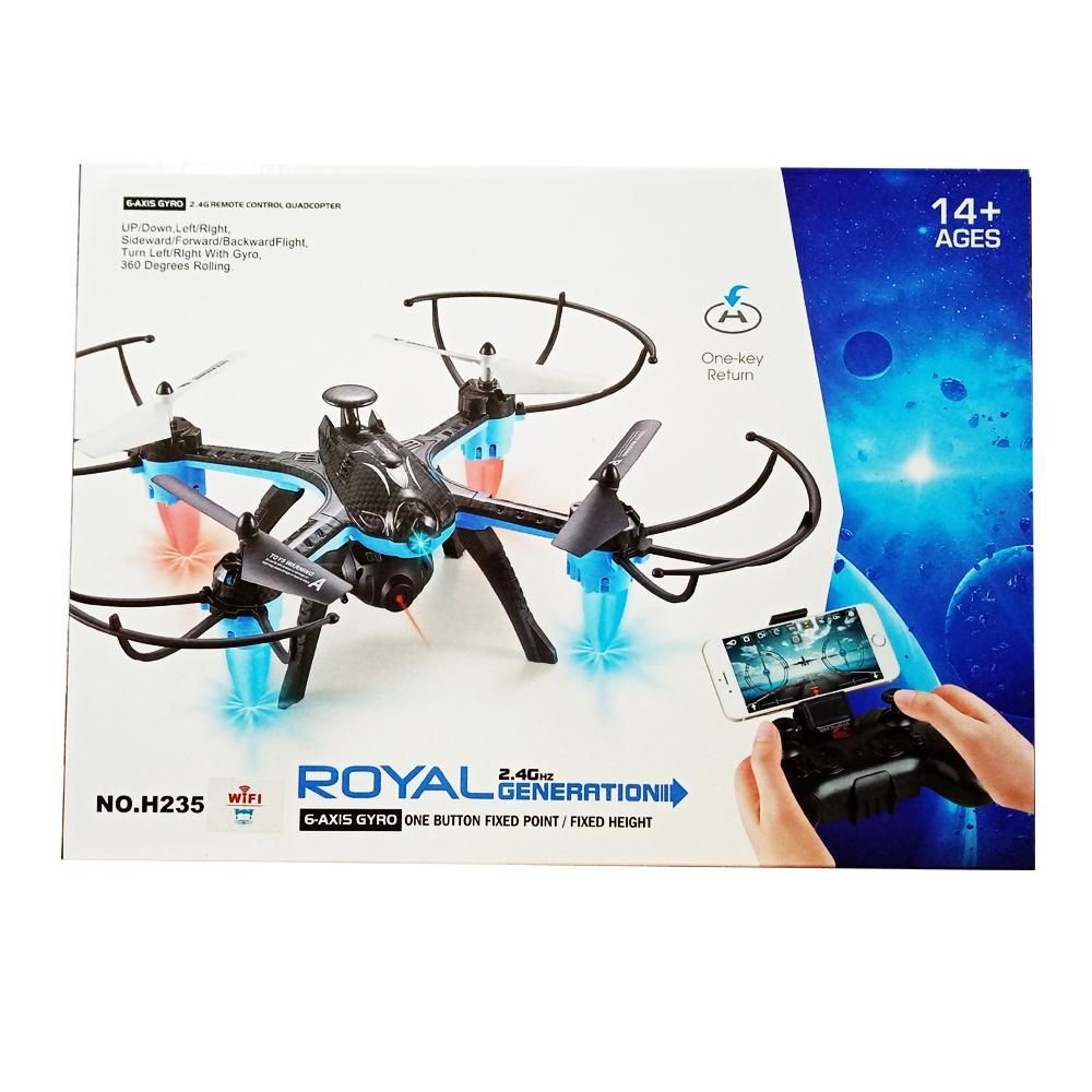 Remote Control Drone Mini Drones Helicopter Royal Generation Drone. Headless RC Quadcopter 6 ...