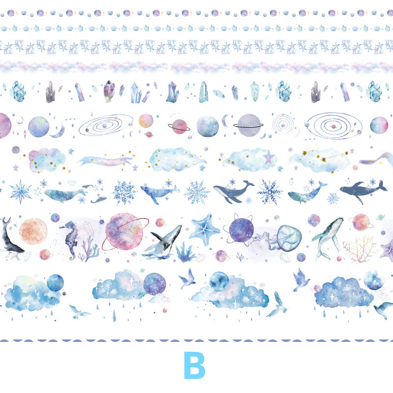 RHS Online 10 Rolls/Set Sweet Dream Series Washi Tape Decorative ...