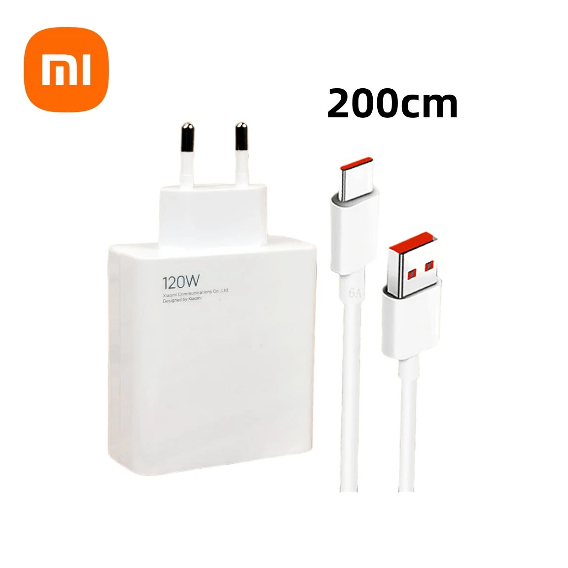 Original Charger Xiaomi 120w Turbo Charge HyperCharge Gan Adapter for ...