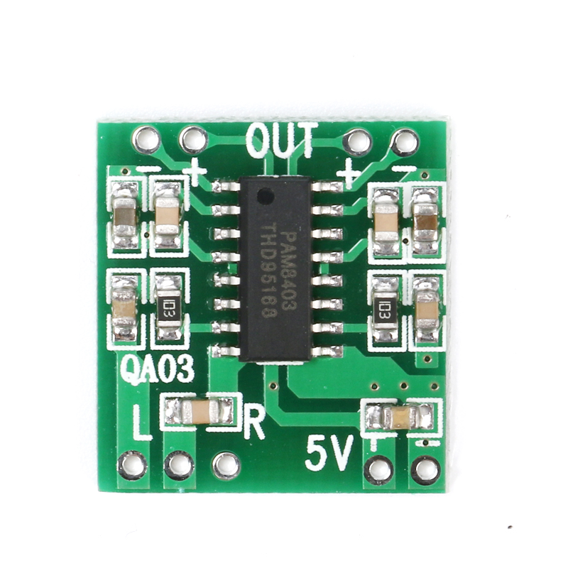 PAM8403 Class D Stereo Audio Amplifier Module 2x3W Mini Digital Power ...