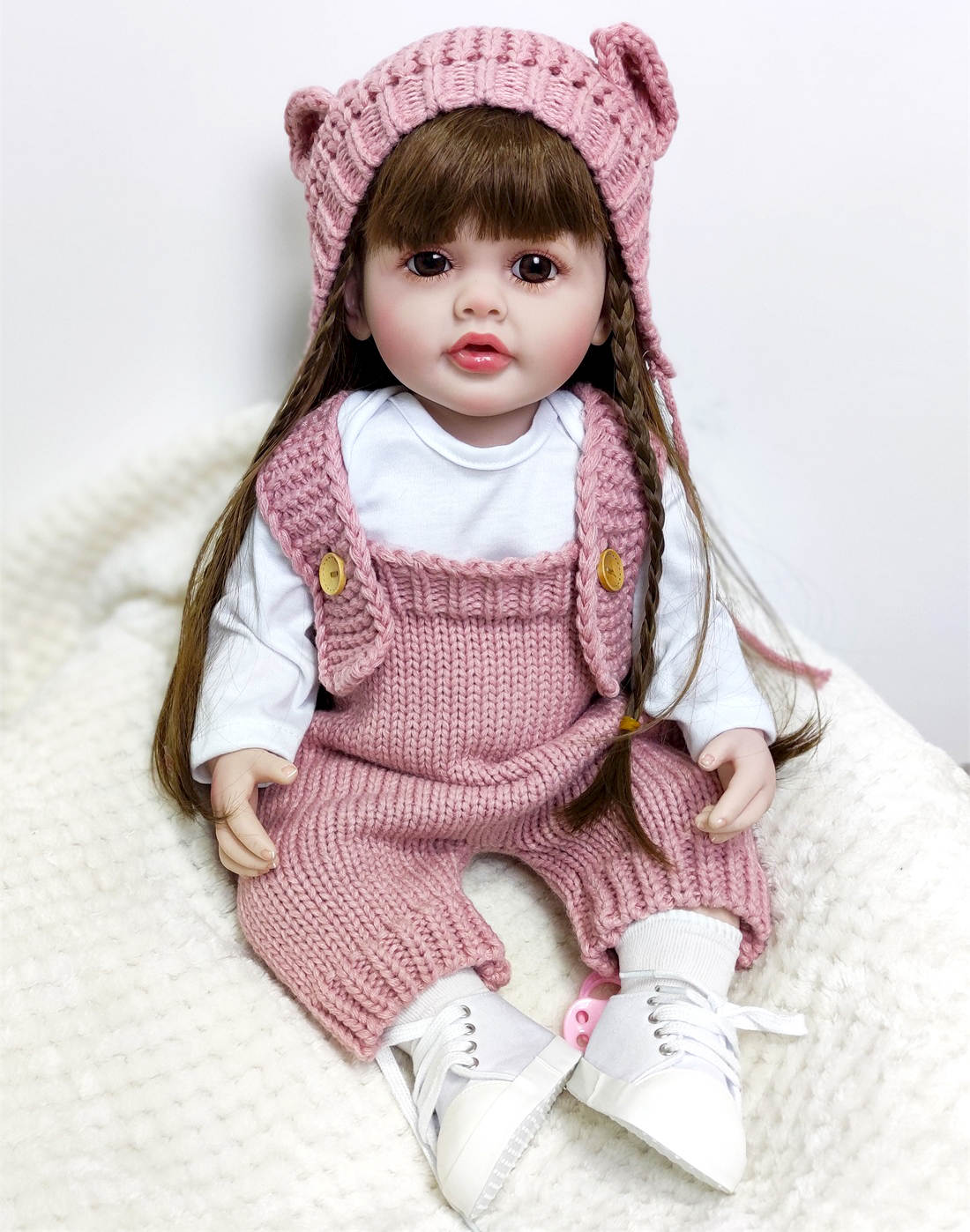 24 inch Realistic Full Silicon Baby Doll | Daraz.lk