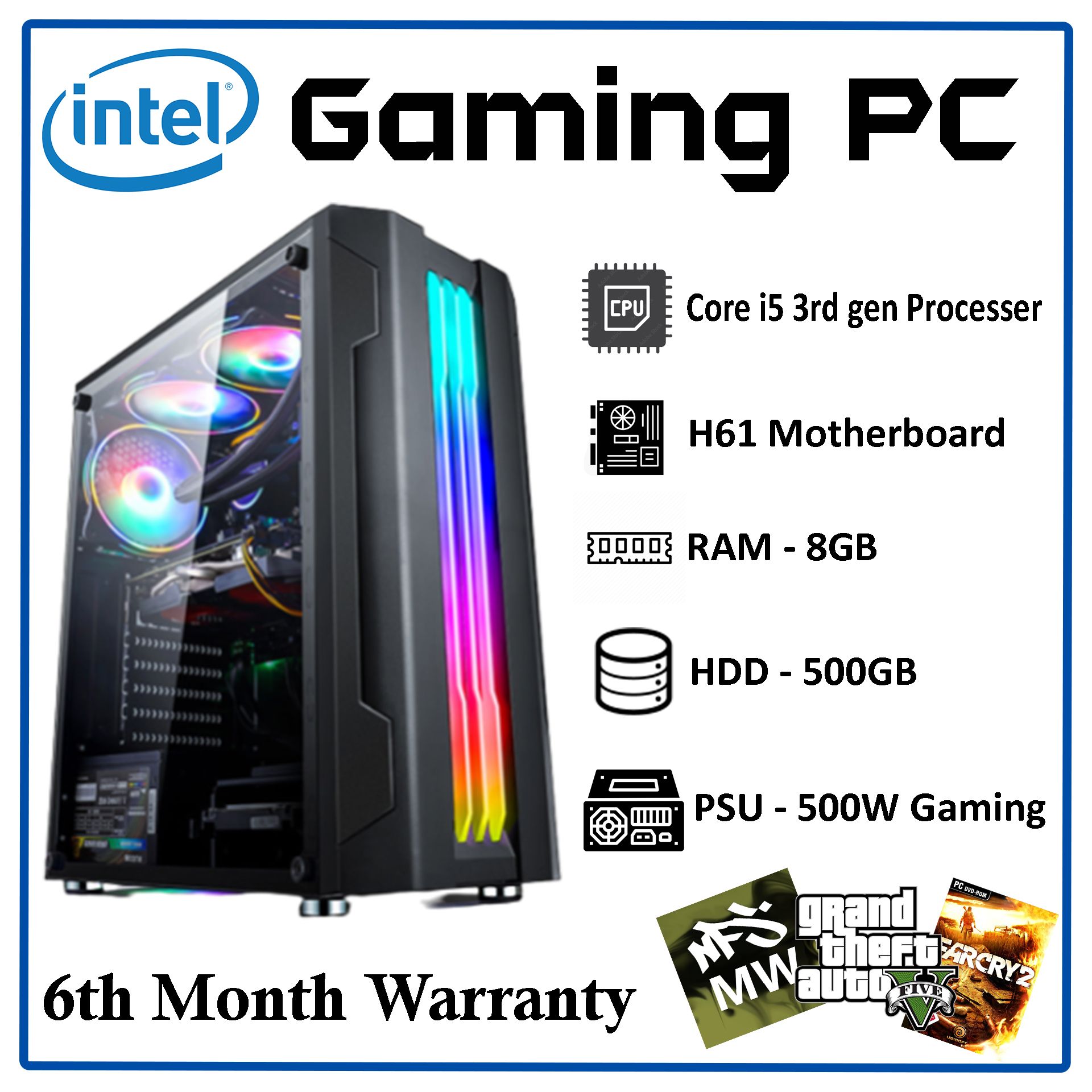 Core i3 3rd gen Gaming PC | Daraz.lk