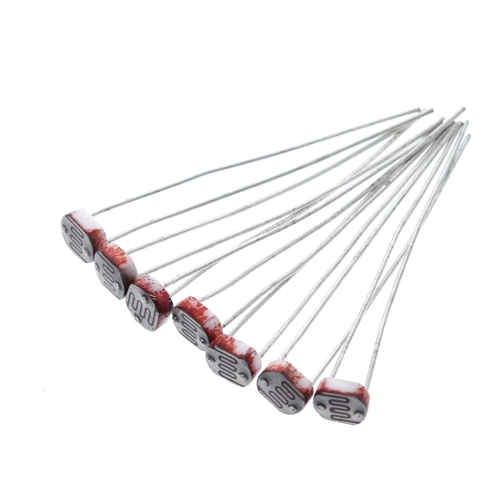20Pcs 5MM Light Dependent Resistor Photoresistor Photoconductive LDR ...