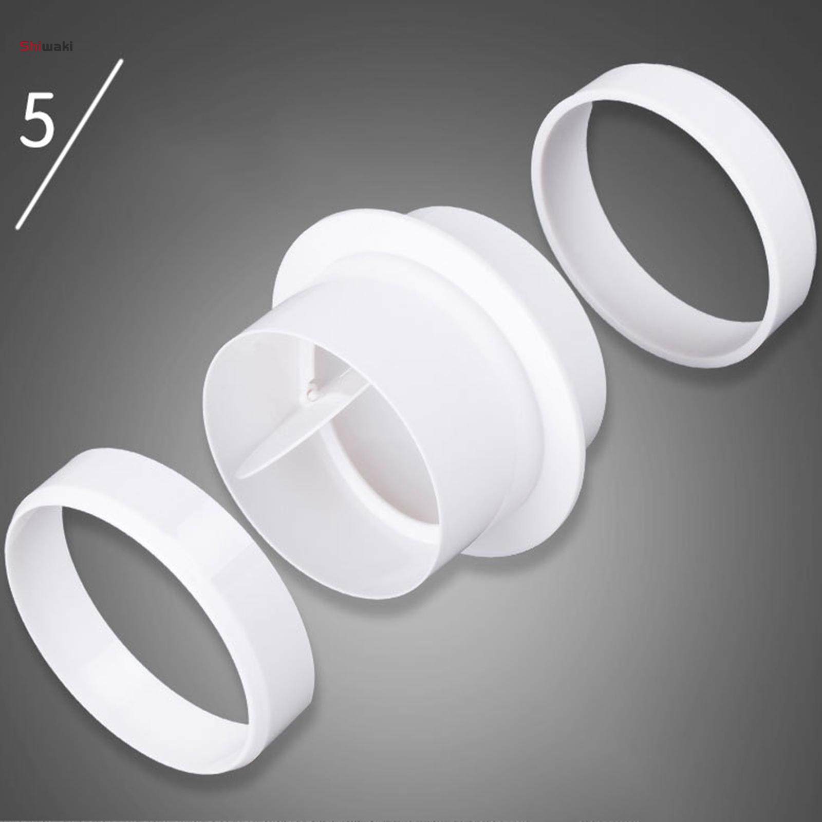 Pipe Draft Exhaust Fan Sealed Duct Adaptor for Kitchen Bathroom Home ...