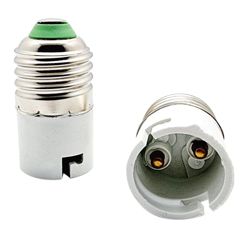 Screw Holder to Pin Holder Converter - E27 to B22 Converter - Lamp ...