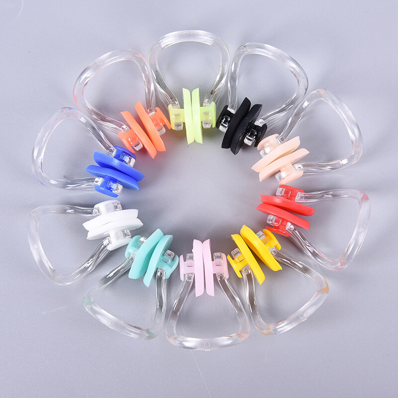 Dtake 10pcs Soft Silicone Swimming Nose Clip Comfortable Diving Surfing ...
