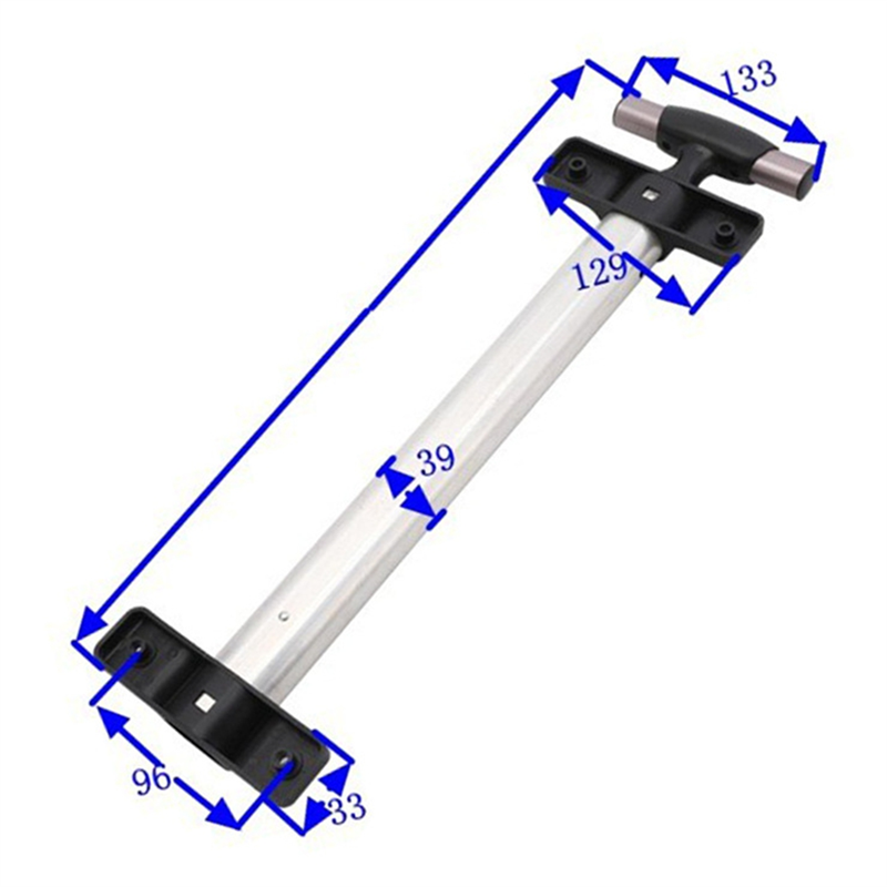 Telescopic Pull-Out Luggage Handle Suitcase Trolley Luggage Trolley ...