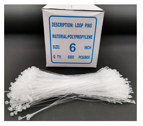 5000 Pcs Transparent Snap Lock Pins Loop Price Tag Fastener Hook Ties ...