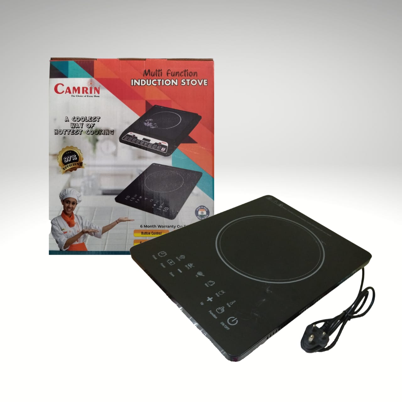 Camrin Multi-Function Electric Induction Cooker - 2000W | Daraz.lk