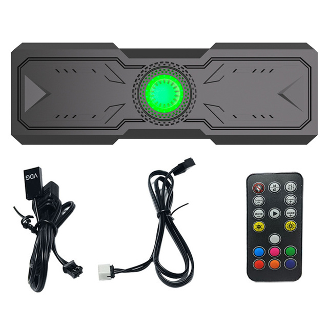 9 Pwm Argb Controller Wireless Remote Control 9*4pin Pwm 9*5v 3pin Argb ...