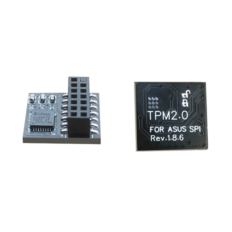 TPM 2.0 Encryption Security Remote Card 14 Pin SPI TPM2.0 Security for ASUS Motheoard | Daraz.lk