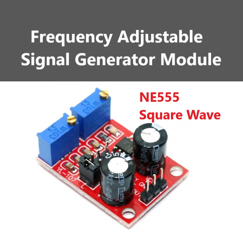 NE555 Adjustable Pulse Frequency Square Wave Signal Generator Module | Daraz.lk