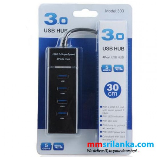 4 PORT USB 3.0 HUB | Daraz.lk
