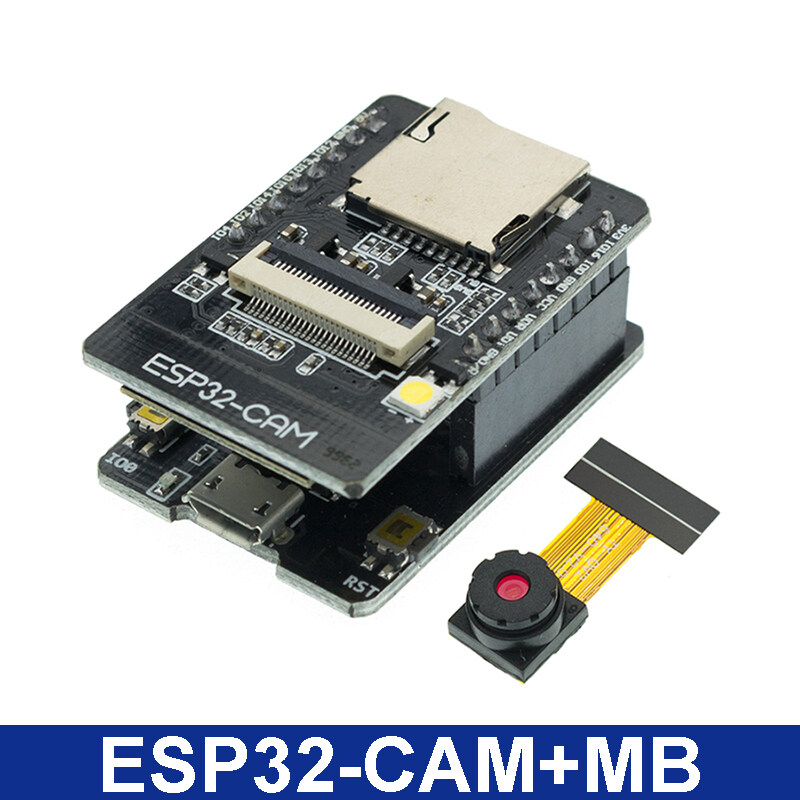 【FOOT SOFA】ESP32-CAM-MB + Module Camera Module ESP32 Development Board CH340 CH340G OV2640 ...