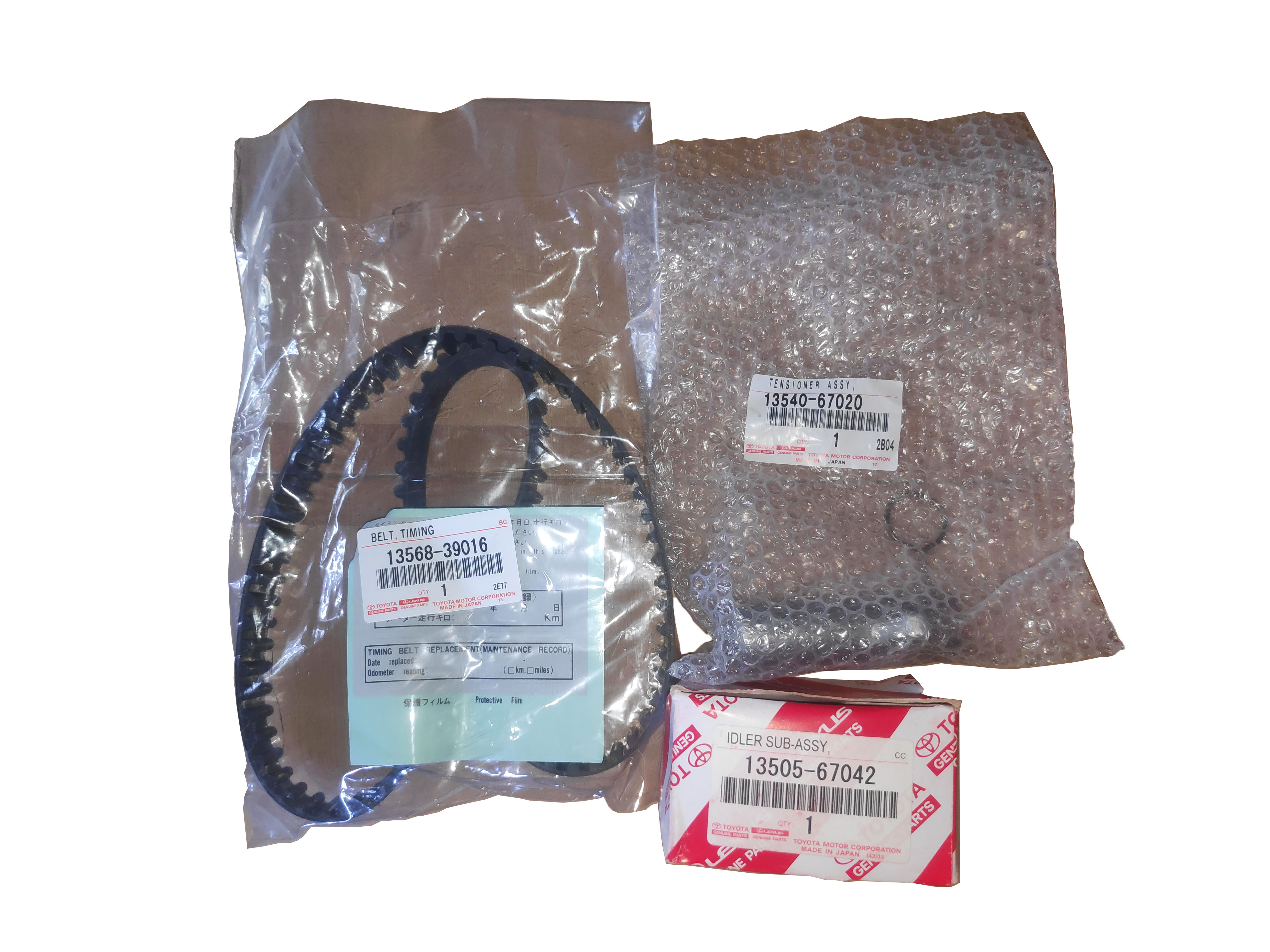 Timing Belt Kit KDH HiLux 1KD 2KD Genuine 13568-39016 13540-67020 13505 ...