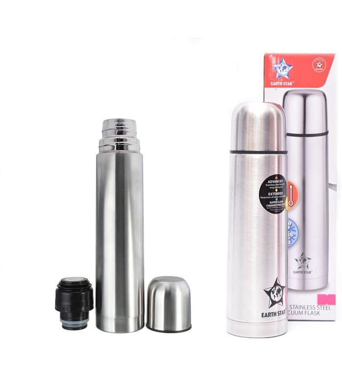 EARTH STAR 1000 ML Stainless Steel Vacuum Flask ESB-1000 | Daraz.lk