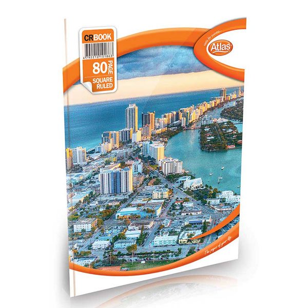 Atlas CR Book Square Ruled 80 Pages | Daraz.lk