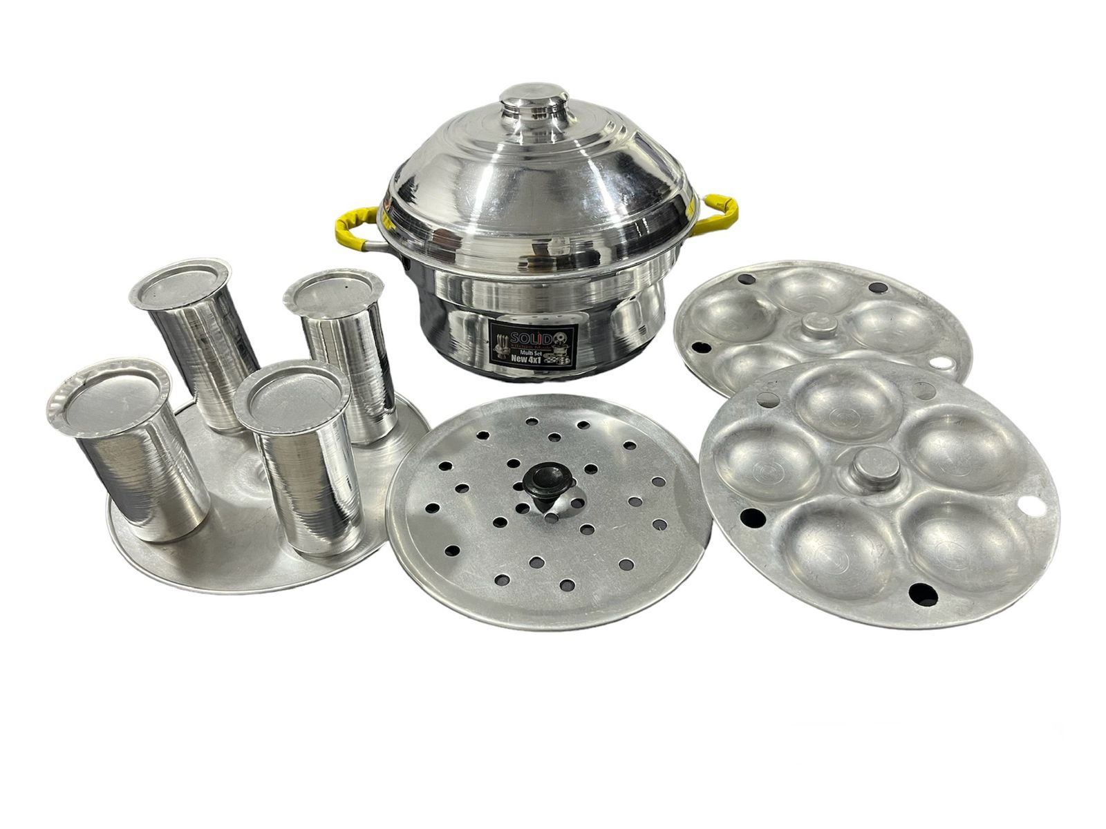 Multi Steamer Idly pot & Pittu Steamer Set Premium Quality | Daraz.lk