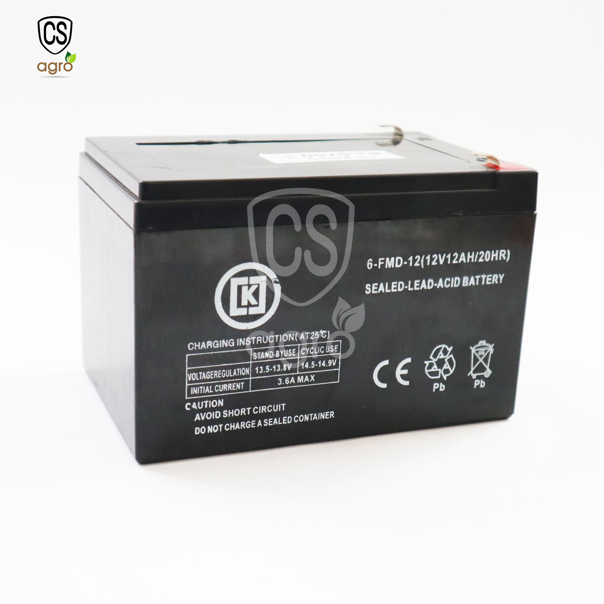 12Ah / 12V Sealed Lead UPS And Spray Machine Replacement Battery | Daraz.lk
