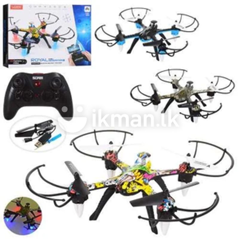 Drone GYRO 2.4Ghz 4CH 6-Axis Quadcopter Headless Drone (Camera) | Daraz.lk
