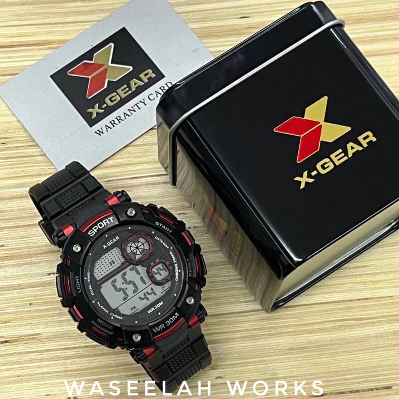 Stylish X-Gear Watch - Digital Sport Watch for Men Boys Gift - Water ...