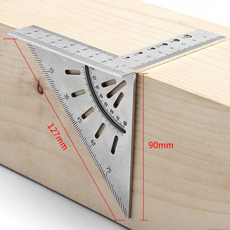 Multifunctional Squre Ruler for Triangle Ruler Right Angle Marking and ...