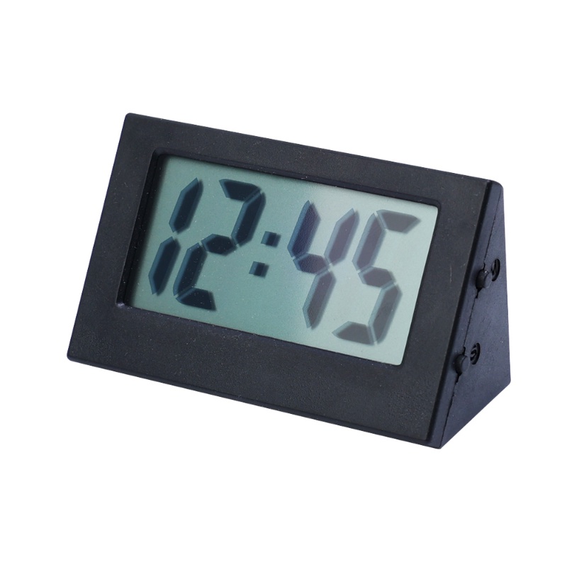 Portable Simple Table Electronic Mini LCD Digital Clock for Living Room ...