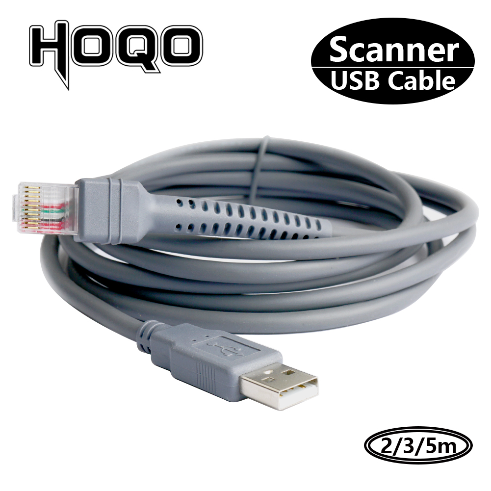 2m Symbol Barcode Scanner Usb Cable Ls1203 Ls2208 Ls4208 Ls3008 Cba-U01 ...