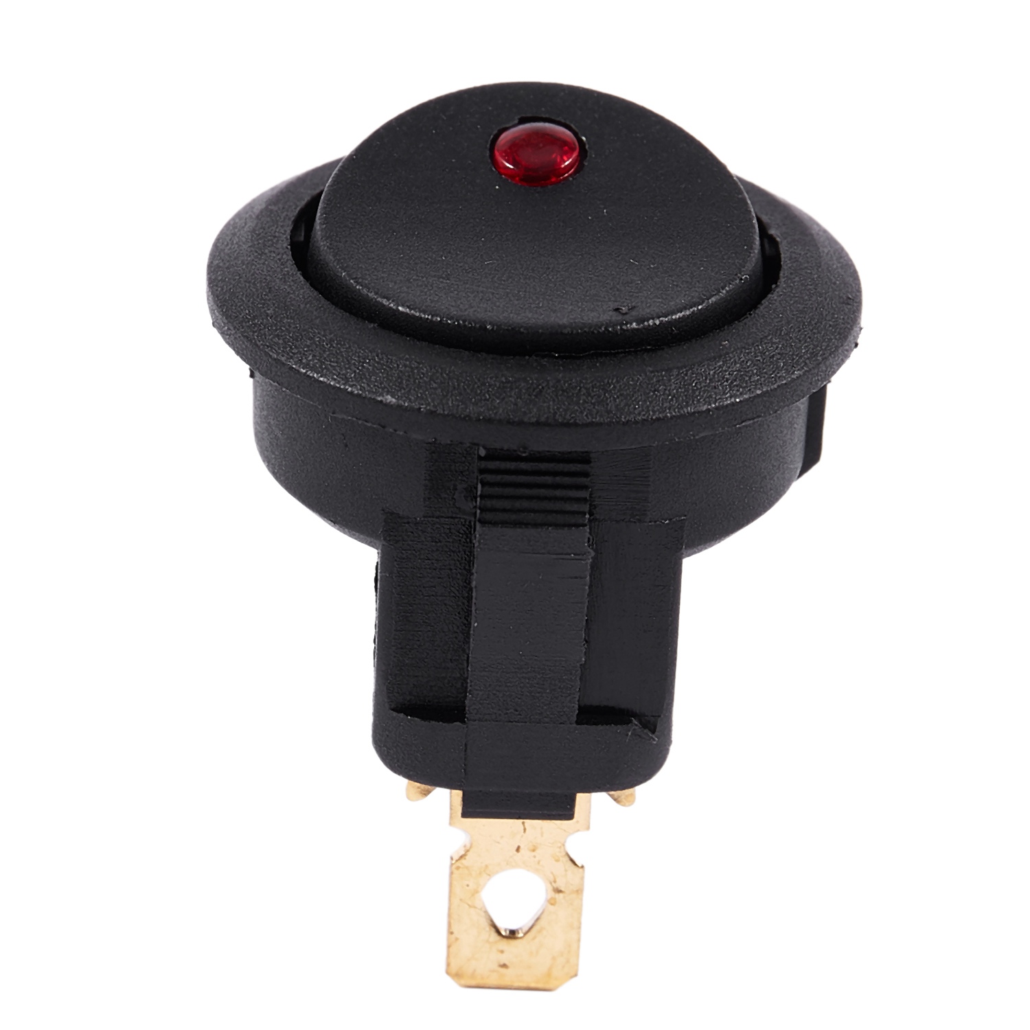 12V LED Inverter Rocking Rocker Switch ROUND SPST ON-OFF for BOAT Car ...