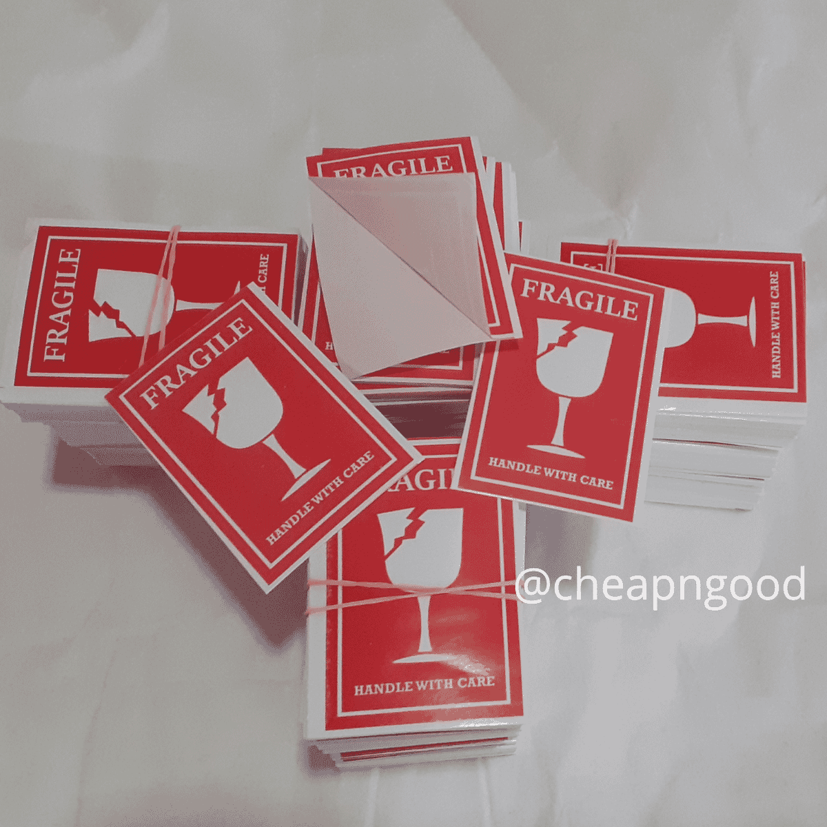 Fragile Sticker English 500 / 200 / 100 Stickers | Daraz.lk