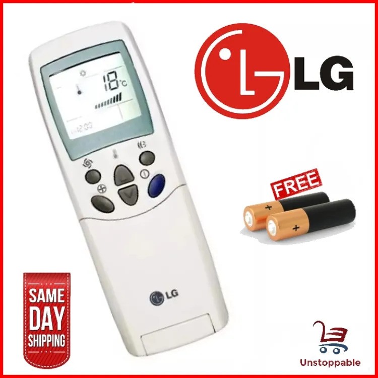 LG Air Conditioning Remote Control Split LG AC Remote Non inverter ...