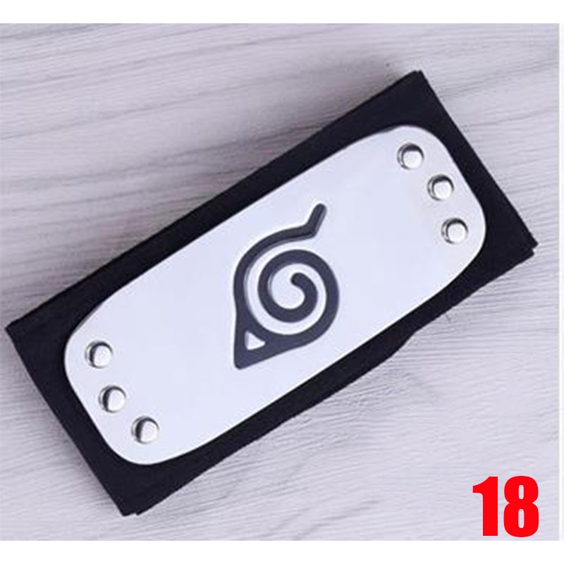 Anime Naruto headband akusuki Sasuke Itachi Kakashi Ninja unisex ...