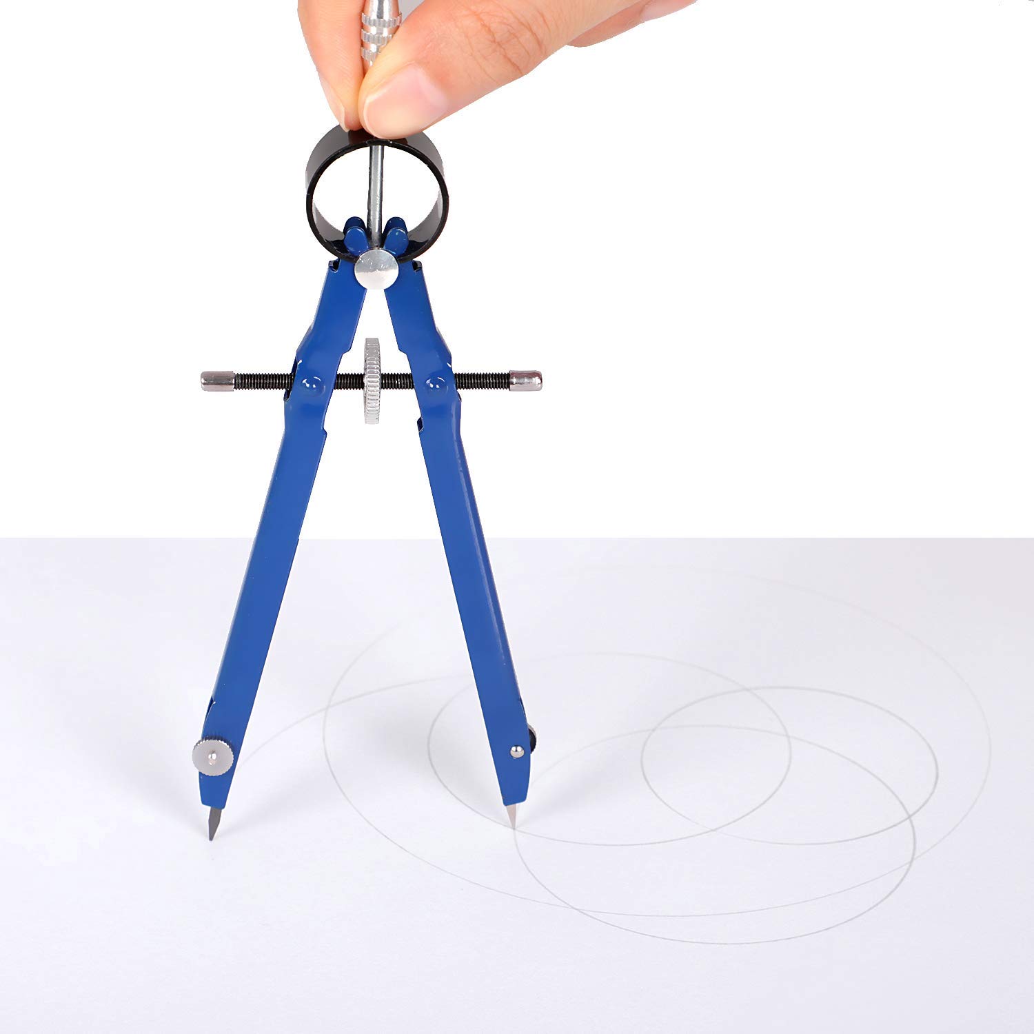 Professional Compass, Compass Geometry Set with Lock, Math and ...