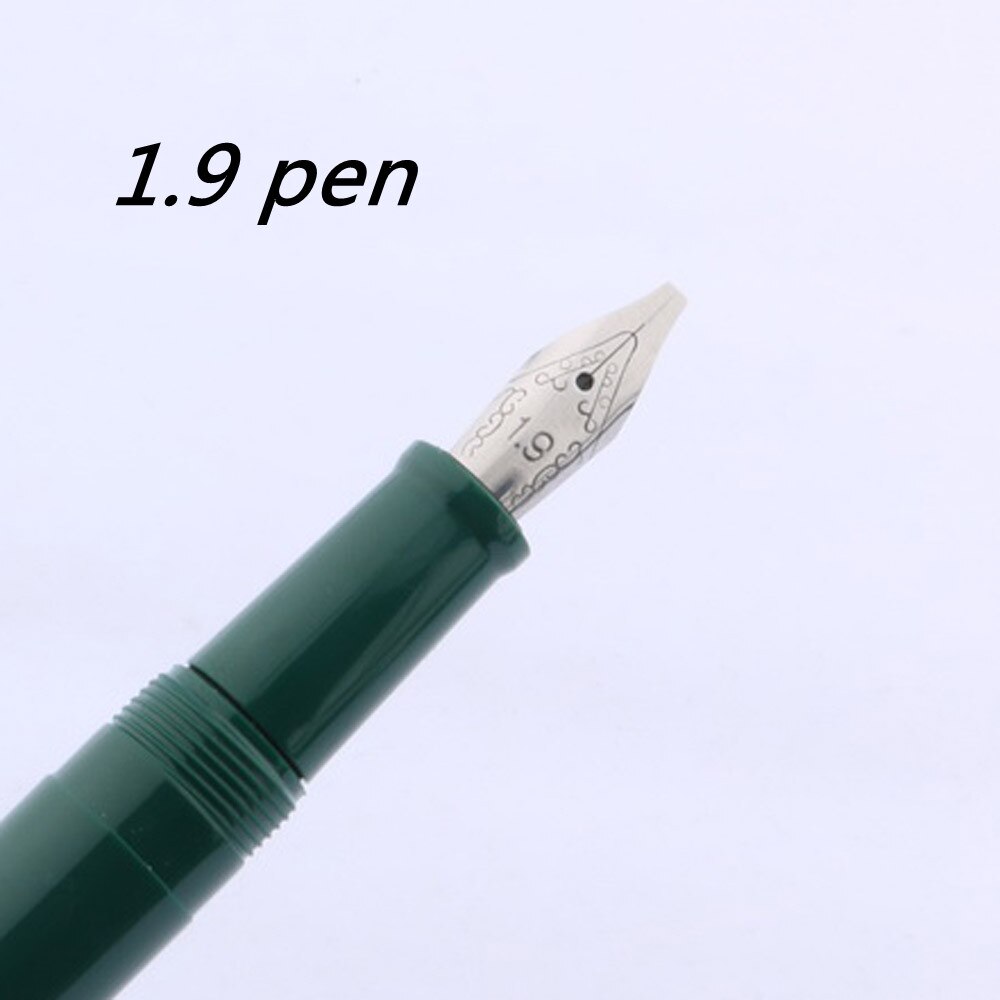 992 Fountain Pen Duckbill Gothic art plastic Dark green Office school ...