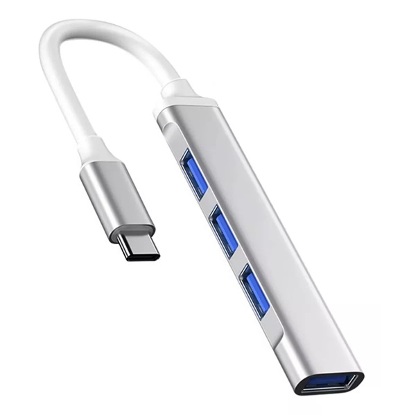 Buy Multicolor USB-C Hub Type-C 4 Ports OTG Extension 3.0 Adapte