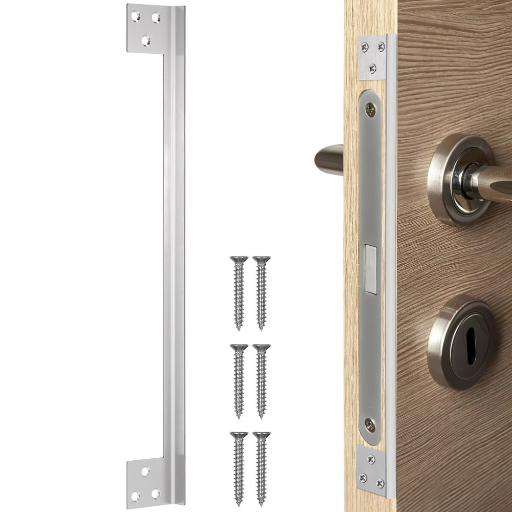 Simple Installation Universal L-Shaped Door Locks Shield Plate ...