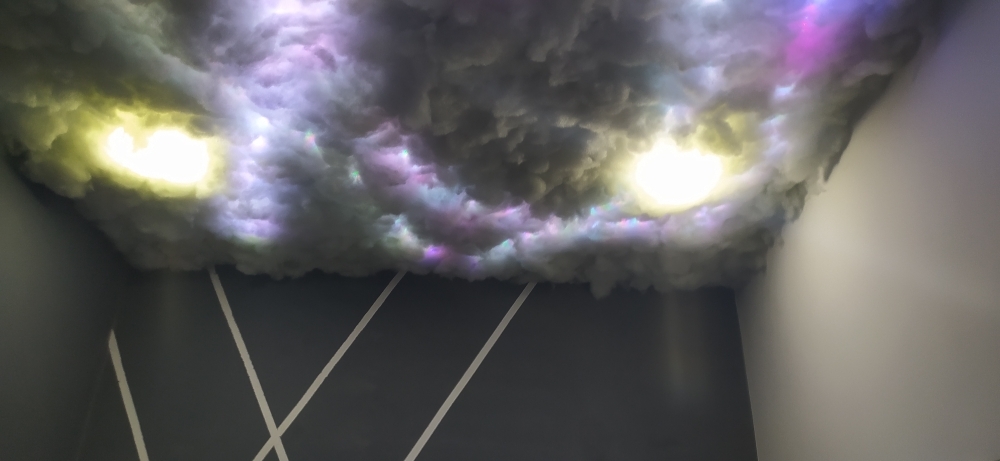 Cloud Ceiling Making polyester fiber Teddy toys pillow filling padin ...