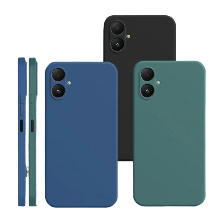Samsung Galaxy A05 Liquid Silicone Luxury Soft Matte Camera Protection ...