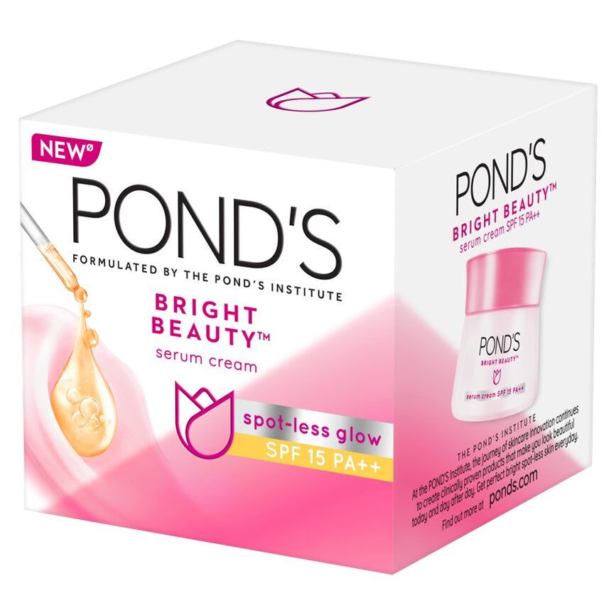 Ponds Bright Beauty Serum Cream (15/23/35g) | Daraz.lk