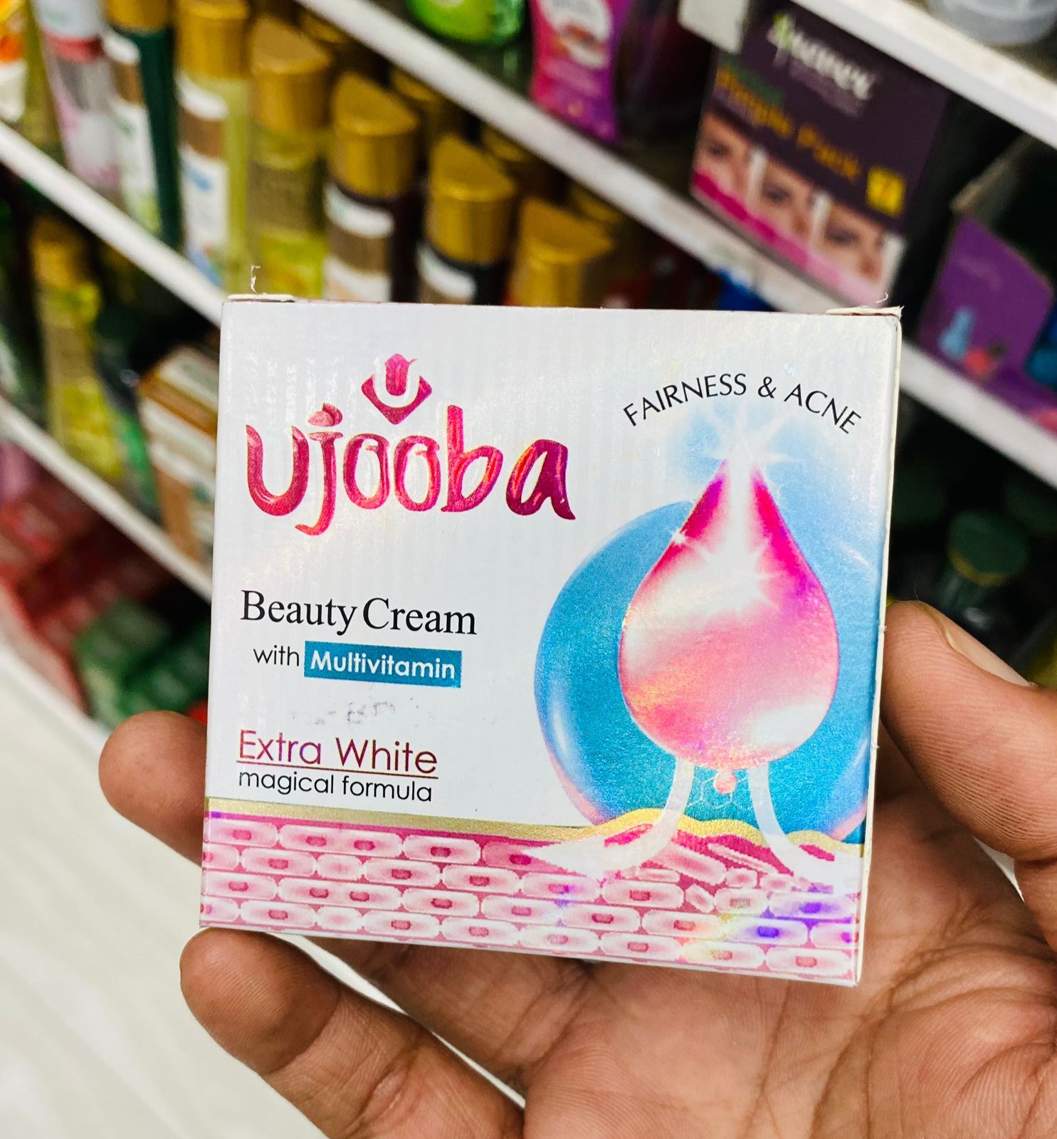Ujooba Beauty Whitening Cream Made In Pakistan | Daraz.lk