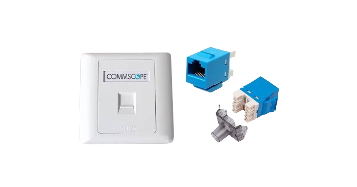 Ethernet Cat6 Keystone Jack With Faceplate/ Network Cat6 Keystone Jack ...