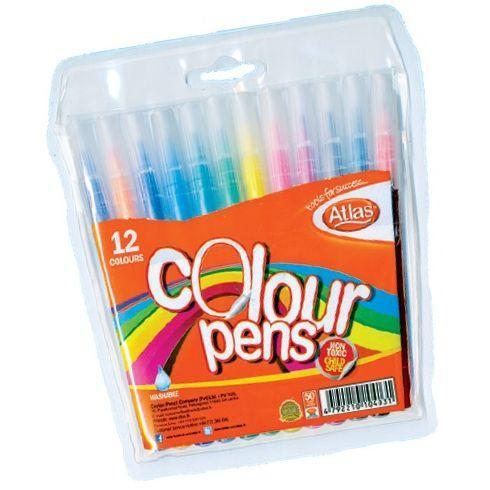 Atlas Color Pens ( Platignum ) - 12 Pack | Daraz.lk