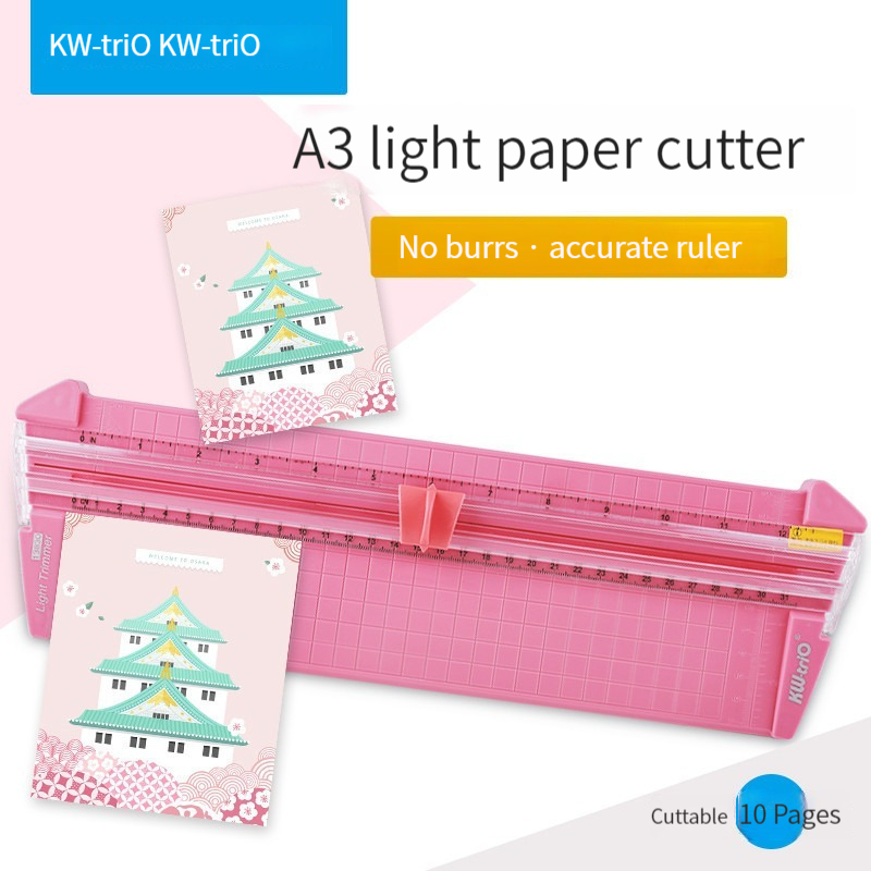 KW-triO A4 Lightweight Home Office Paper Cutting Machine Hand Ledger A3 ...
