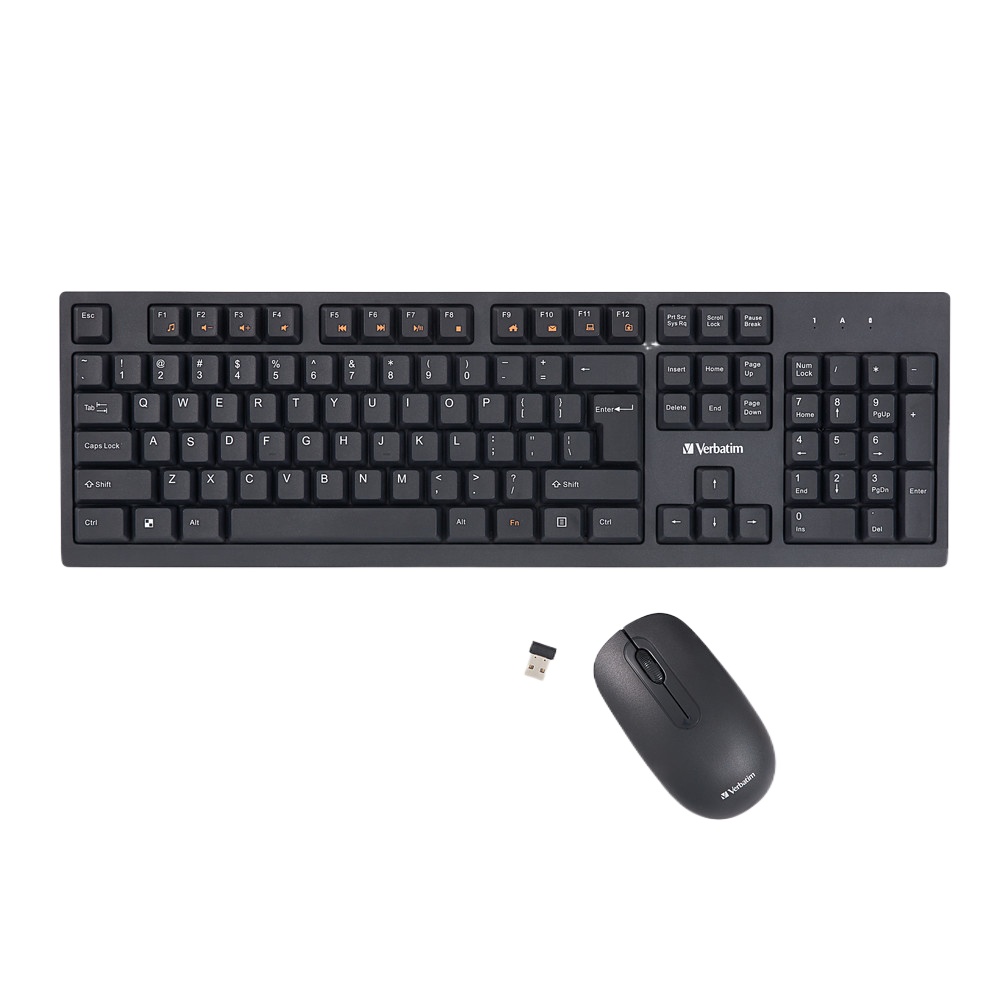 Wireless Keyboard & Mouse Combo Pack Verbatim | Daraz.lk