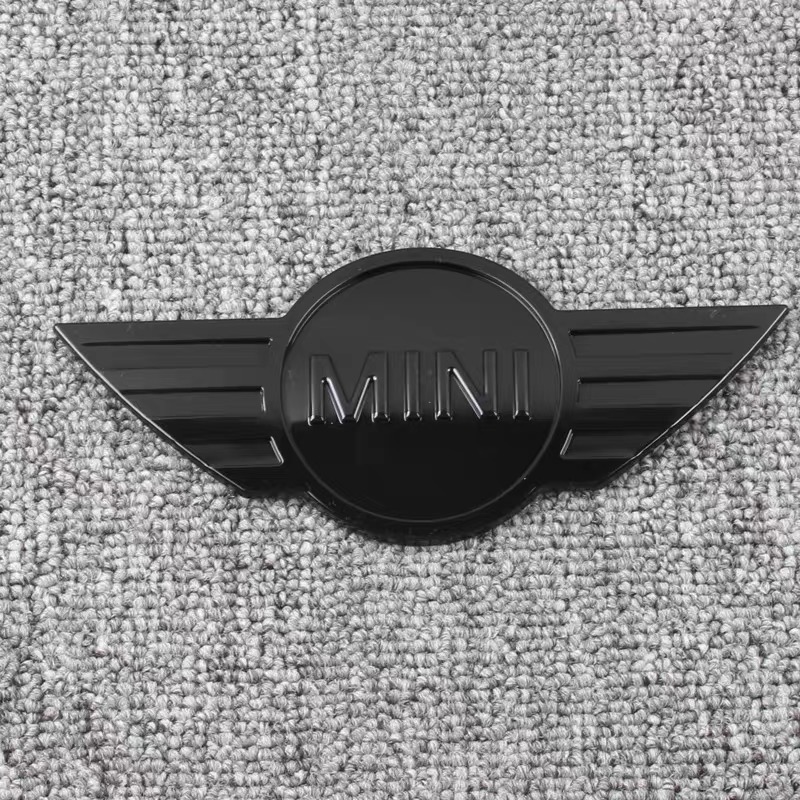 Metal Car Body Sticker Logo Rear Emblem Decal Accessories For Mini ...